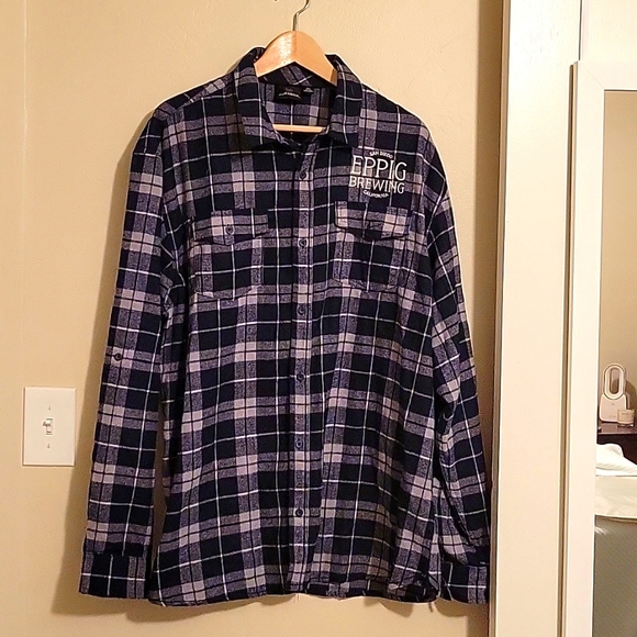 burnside | Shirts | Nwt Burnside Brewery Flannel | Poshmark